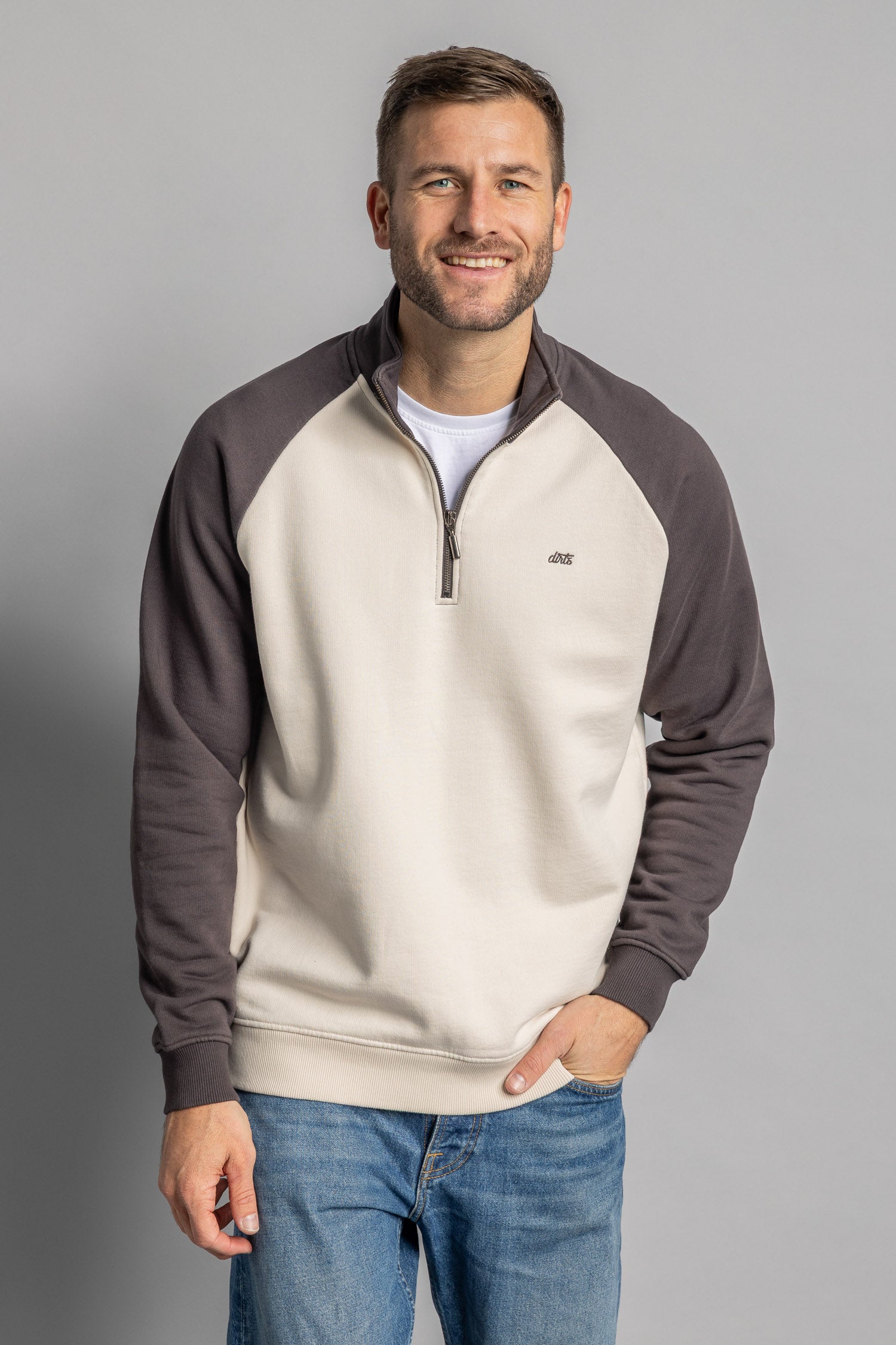 Color Block Quarter Zip – DIRTS